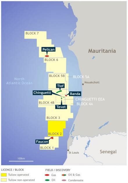 Mauritania Tullow Oils Gharabi 1 Well In Block 6 Offshore Mauritania