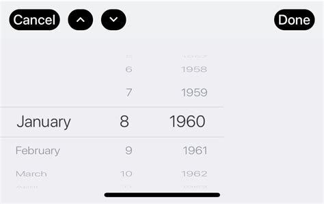 Codenameone Detect Press Of Cancel On A Codename One Lightweight Date Picker Stack Overflow