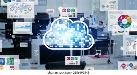 Cloud Computing Concept Software Service Saas Stock Photo Shutterstock