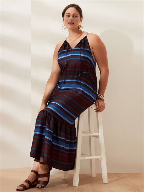 Halter Midi Dress Banana Republic Factory