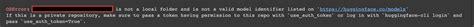 Load Pre Trained Model From Private Huggingface Repo · Issue 1437