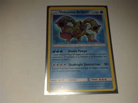 CARTE POKÉMON VOLCANION Brillant 27 73 Shiny SL3 5 Légendes Brillantes