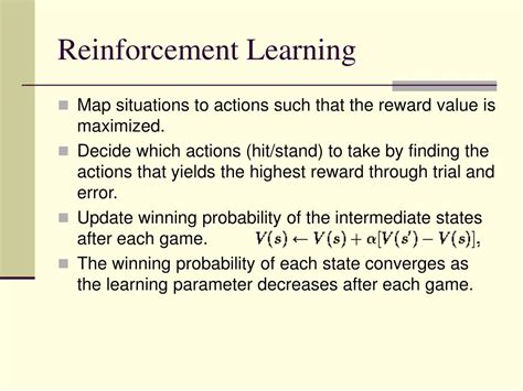 Ppt Learning Blackjack With Ann Aritificial Neural Network Powerpoint Presentation Id152647