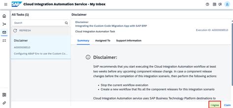 Integration Of Custom Code Migration App To Erp Sy Sap Community