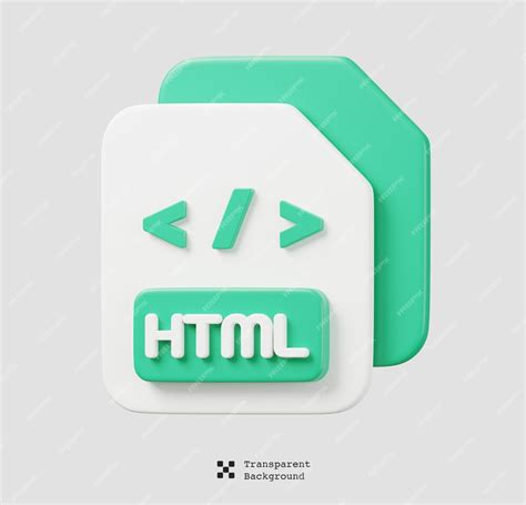 Premium Psd Html File Document File Type Icon Files Format And