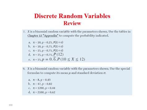 Solved Discrete Random Variables Review Determine Whether Or