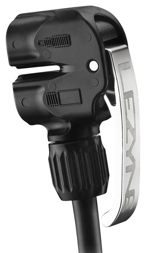 Головка насоса Lezyne Dual valve pump head черно-серебристая Черный ...