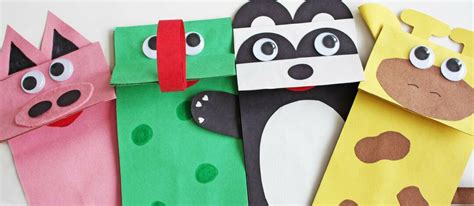 DIY Paper Bag Puppets Fun365