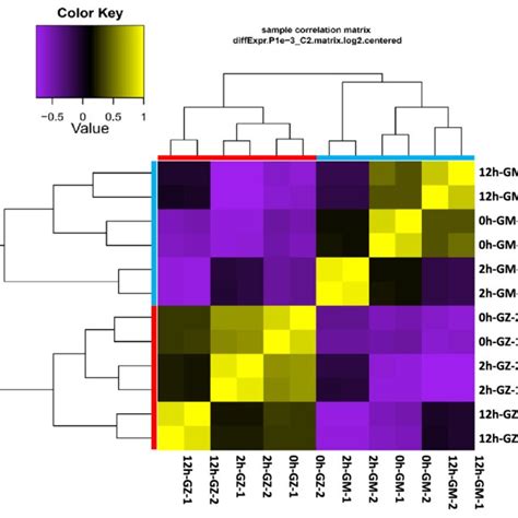 Heat Map Referring To Hierarchical Cluster Analysis To Describe