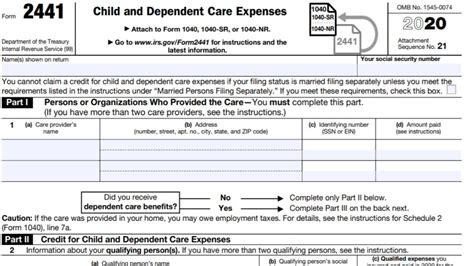 2441 Form 2024 2025 A Comprehensive Guide For Tax Reporting
