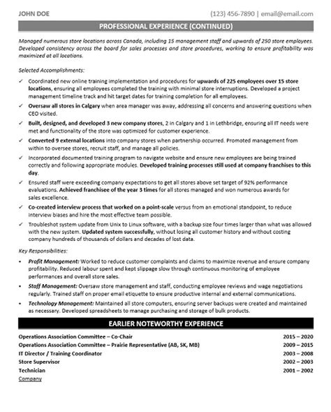 Chief Operating Officer Resume Sample And Template