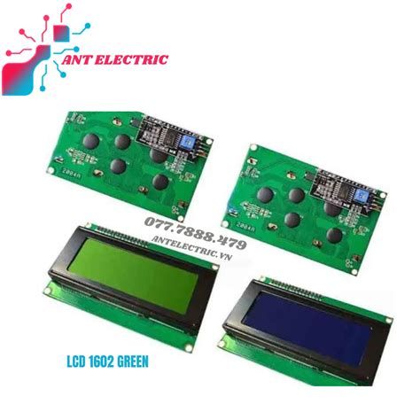 Lcd 1602 With Green I2c Module Shopee Philippines