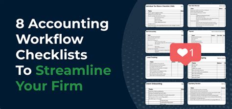 8 Accounting Workflow Checklists To Streamline Your Firm Financial Cents