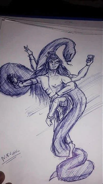 Mahadev Drowing Sneak Version Trending Viral Ytshortsvideo Shorts