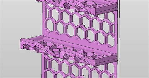Wall Holder For Many Glasses By Hrumque Download Free Stl Model