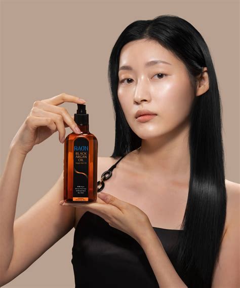 라온 블랙 아르간 오일 헤어에센스 250ml 2개입