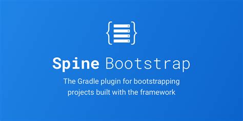 GitHub SpineEventEngine Bootstrap Gradle Plugin For Spine Based