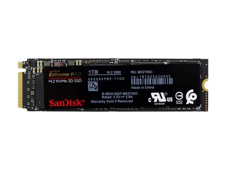 SanDisk Extreme Pro M.2 NVMe 3D SSD Review - Tom's Hardware | Tom's ...