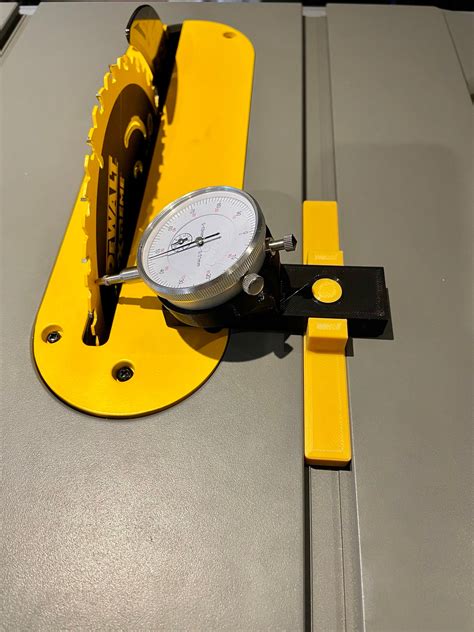 Dewalt Dwe7485 Dial Indicator Jig For Saw And Fence Etsy