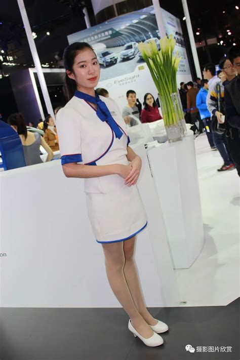 展会随拍丨车展上的女销售们⑥ 哔哩哔哩