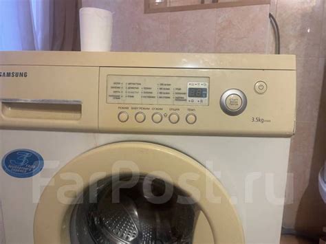 Стиральная машина Samsung, 3,5 кг, б/у, в наличии. Цена: 1 500₽ во ...