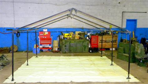 Modular Command Post System Mcps Tent Frame 11feet By 11feet By 7