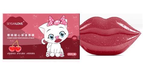 Sersanlove Cherry Honey Moisturizing Lip Mask Hydrożelowe Płatki Na