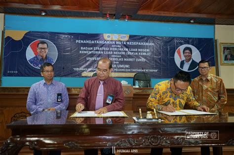 FMIPA UNS Tandatangani Kerja Sama Dengan Pusat Strategi Kebijakan IKAD