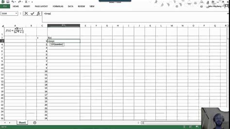 Limits At Infinity With Excel Youtube