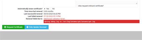 Renew Certificate Aint Working On Webmin Host Webmin Virtualmin Community