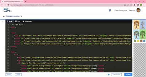 Nageena Shaik On Linkedin Ccbp Nxtwave Html5 Css3 Bootstrap Javascript Webdevelopment