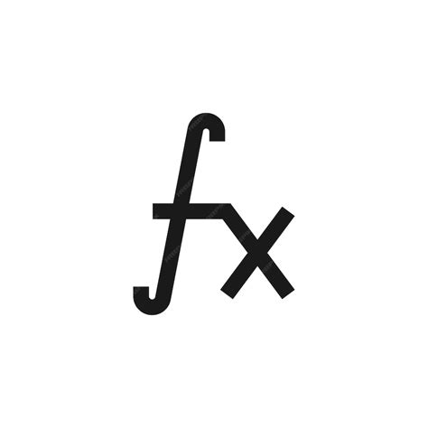 Premium Vector Function Shape Sign Math Symbol Modern Simple Vector Icon