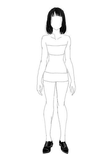画又高又瘦的人简笔画 简笔画图片大全 蒲城教育文学网