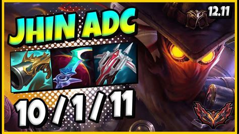 Jhin Adc Vs Ezreal Triplekill Kr Grandmaster Patch Season