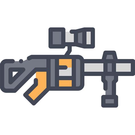 Grenade Launcher Generic Outline Color Icon