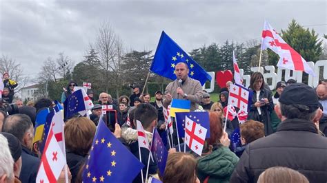 ლევან ხაბეიშვილი ზუგდიდელებს მოდით ყველამ ერთად ვუთხრათ ბიძინა ივანიშვილს წადი