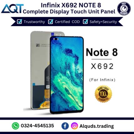 Infinix X NOTE LCD Panel Alqudstrading AQT
