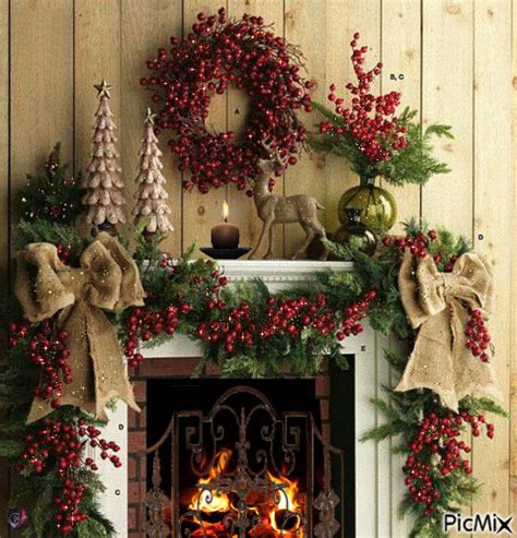 Animated Christmas Fireplace 