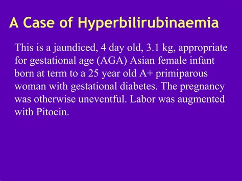 Neonatal Hyperbilirubinemiabilirubinaemia Of Newbornpptx Ppt