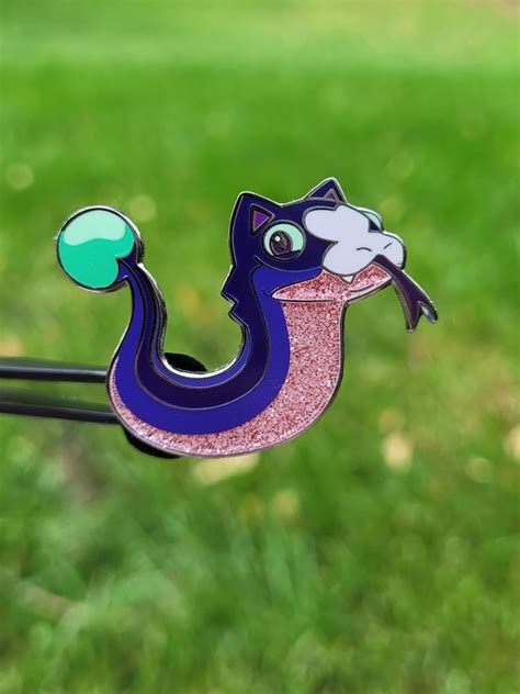 The Owl House Inspired Luz S Palisman Stringbean Snake Snakeshifter Inch Hard Enamel Glitter