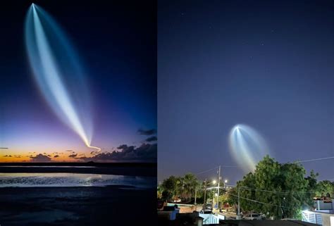 Falcon 9 De Spacex Ilumina El Cielo De Baja California Sur