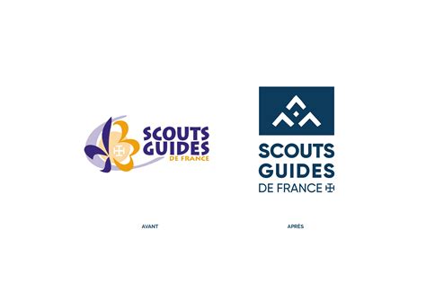 Nouvelle Identité Pour Les Scouts Et Guides De France Par Tomate