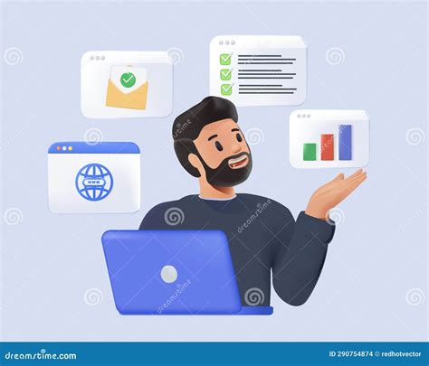 Business Digitalization With Artificial Intelligence Abstract Concept Vector Illustration Set