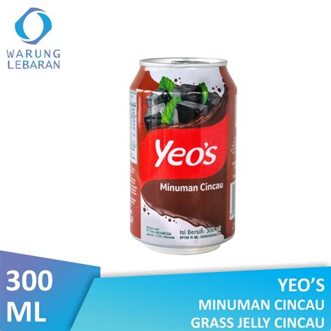 Jual Yeos Grass Jelly Cincau 300ml Shopee Indonesia