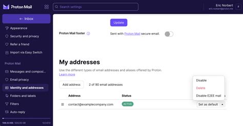 How To Manage Proton Mails Encryption For Custom Domain Addresses Proton