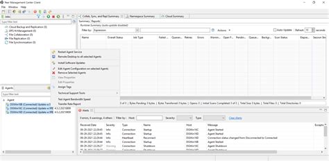 upgrade peer global file service peergfs