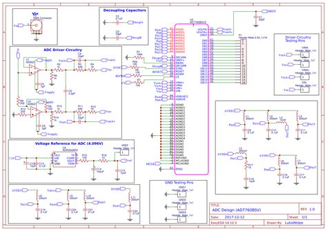 adc version 1 easyeda open source hardware lab