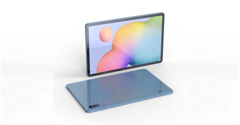 หลุดภาพเรนเดอร์ Samsung Galaxy Tab S7 หน้าจอ 11 นิ้ว ขอบบาง และกล้องหลังคู่