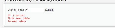 dvwa sql injection级别通关详解 dvwa靶机sql通关 csdn博客