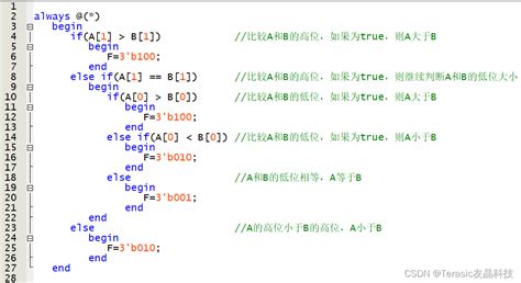 第15篇：2位数值比较器edaif语句写出二位数字比较器 Csdn博客